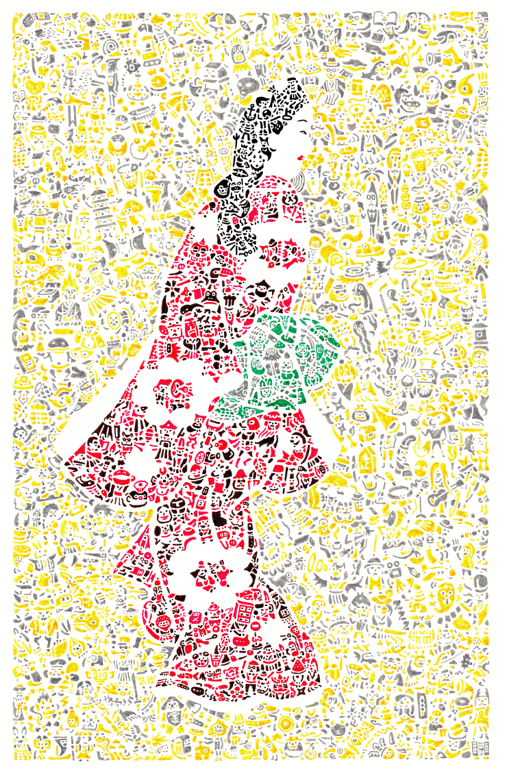 【ボールペン画】の浮世絵たち | 寺田 創 イラストレーション| So Terada illustrations