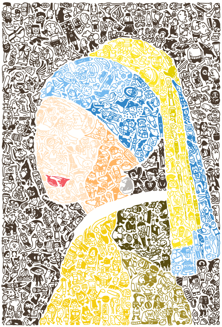 赤富士(凱風快晴)でボールペン画をやってみた | 寺田 創 イラストレーション| So Terada illustrations